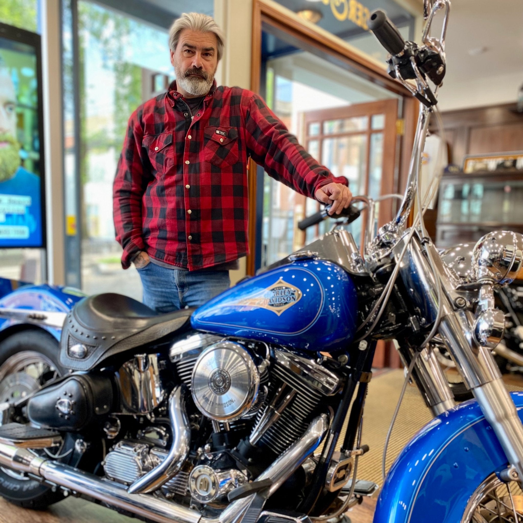 Darren's Harley Davidson Heritage Softail – Swagger & Jacks Ltd