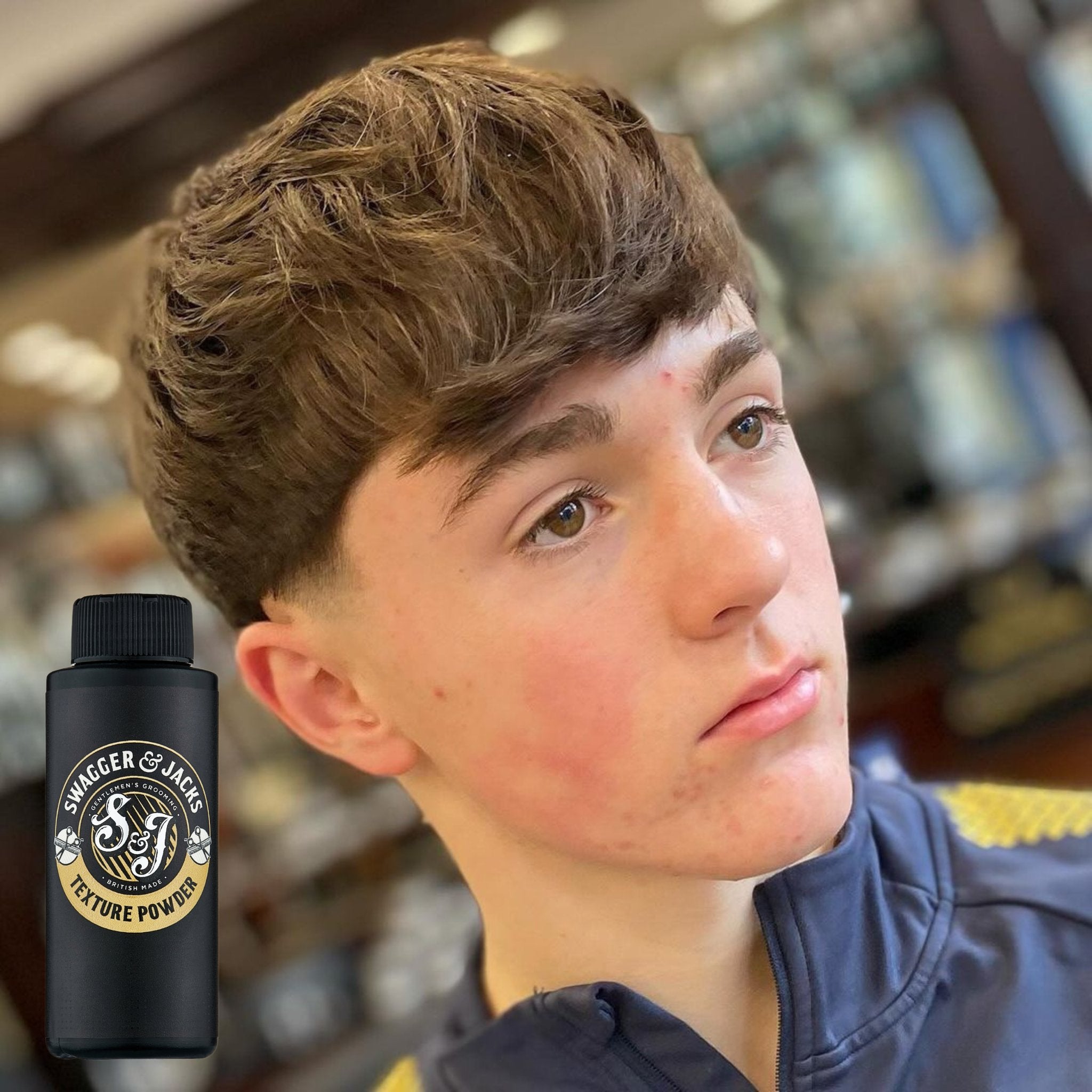 Effortless Hair Styling for Young Lads Mastering Texture Powder Swagger Jacks Ltd