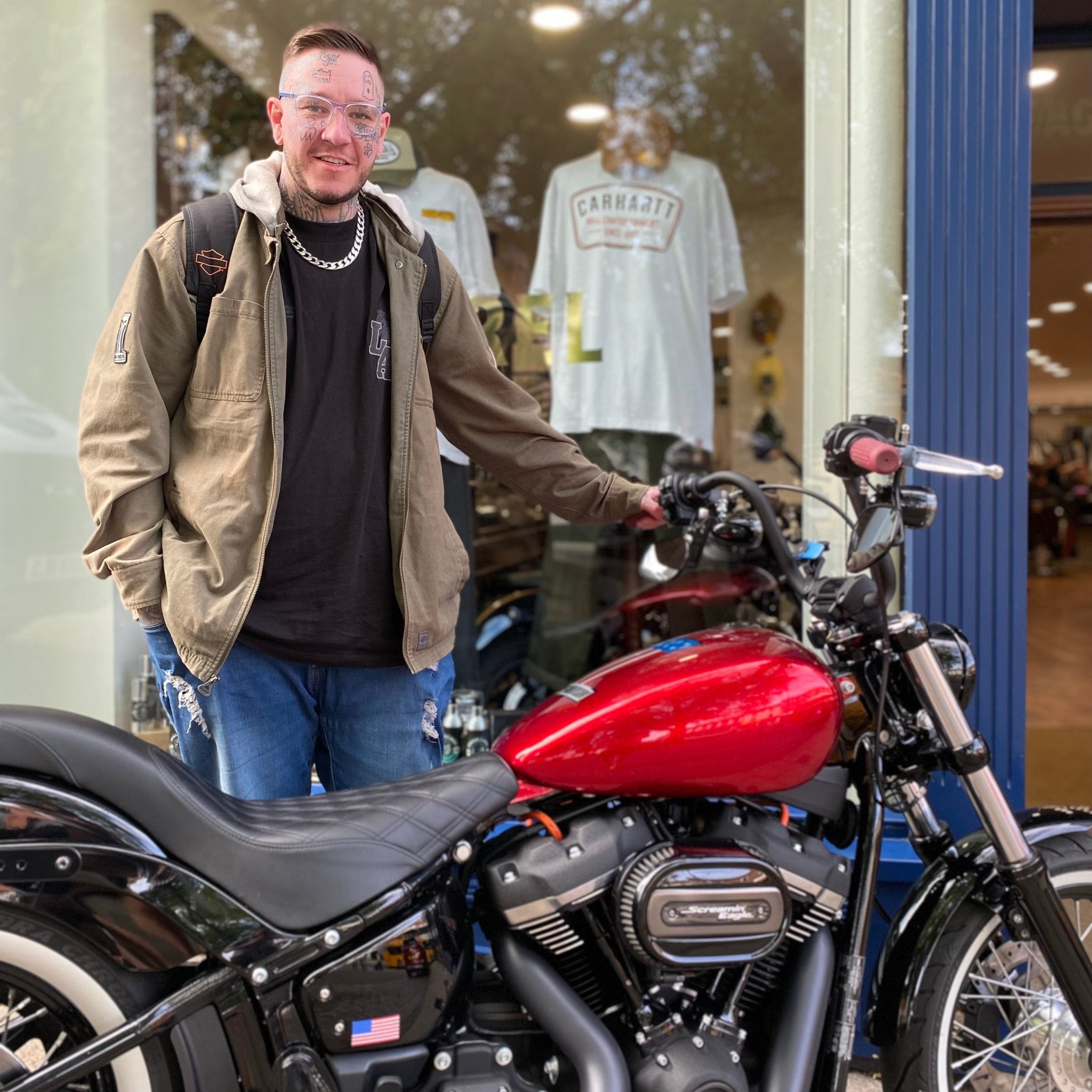 Max's Harley-Davidson Street Bob Custom – Swagger & Jacks Ltd